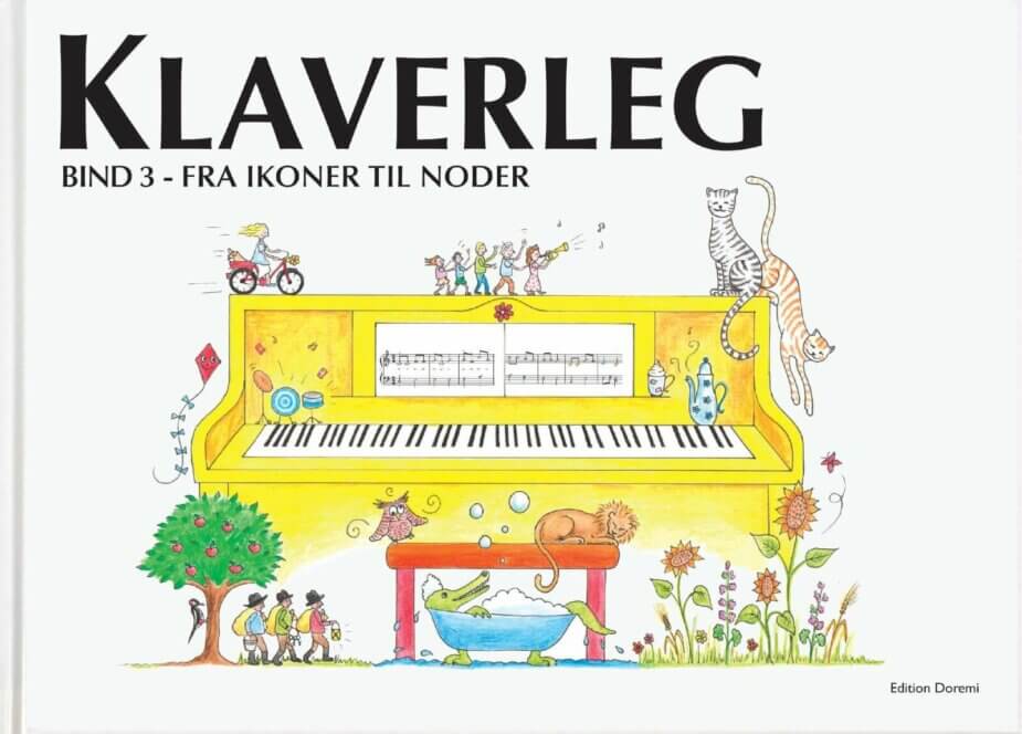 Noder til klaver for voksne på begynderniveau