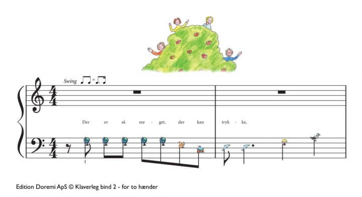Livstræet / Der er så meget, der kan trykke - Klaverleg